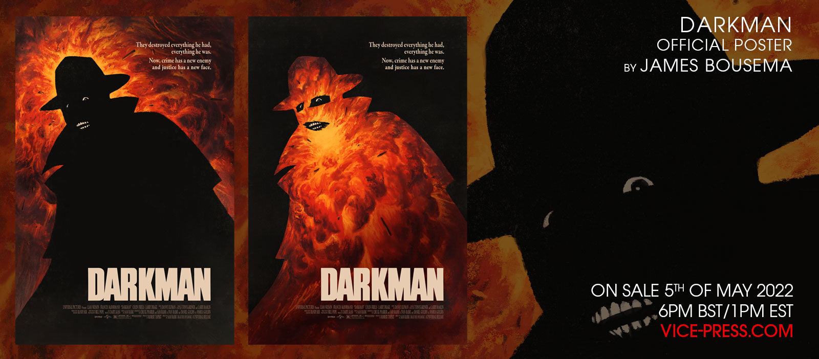 Darkman by James Bousema – Vice Press