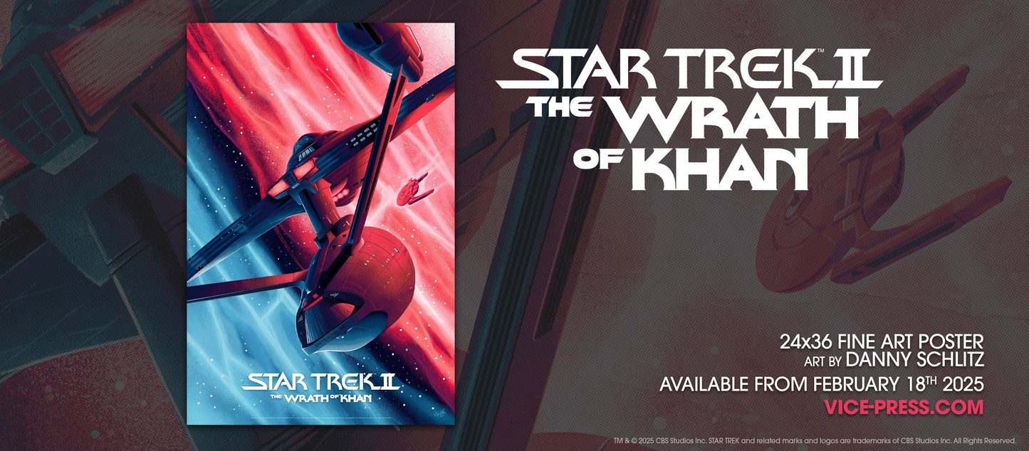 Star Trek II: The Wrath Of Khan By Danny Schlitz | Vice Press