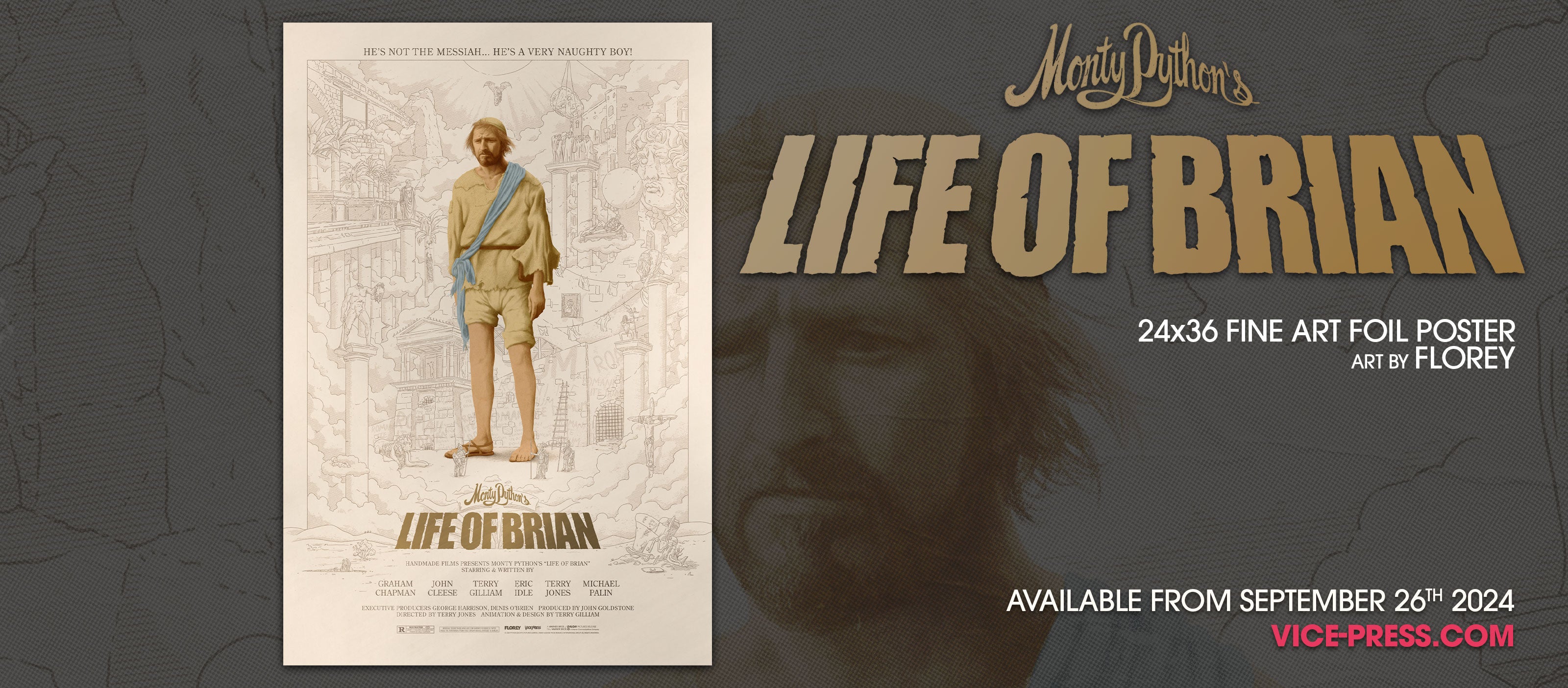 Monty Python's Life Of Brian - Poster By Florey | Vice Press