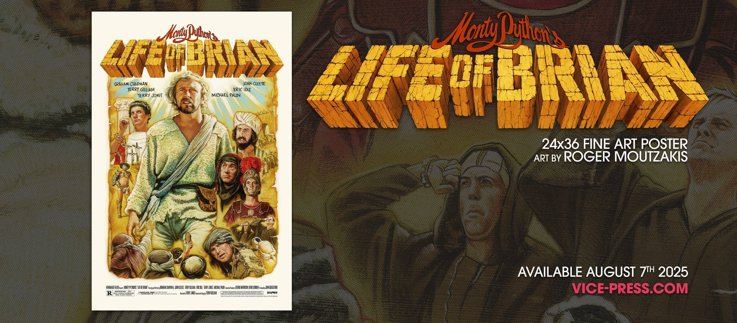 Monty Python's Life Of Brian - Poster By Roger Motzkus | Vice Press