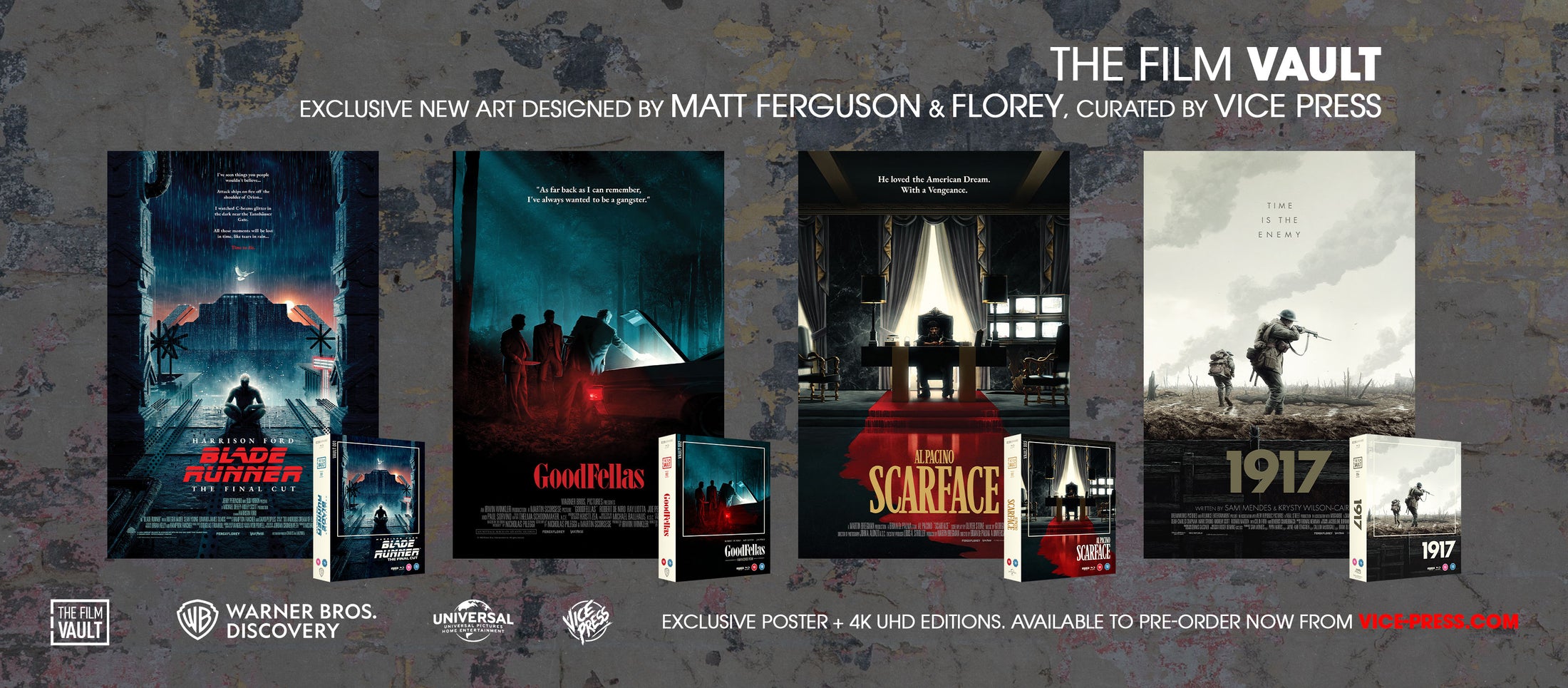 The Film Vault - 4K UHD COLLECTOR'S EDITIONS & EXCLUSIVE POSTERS – Vice ...