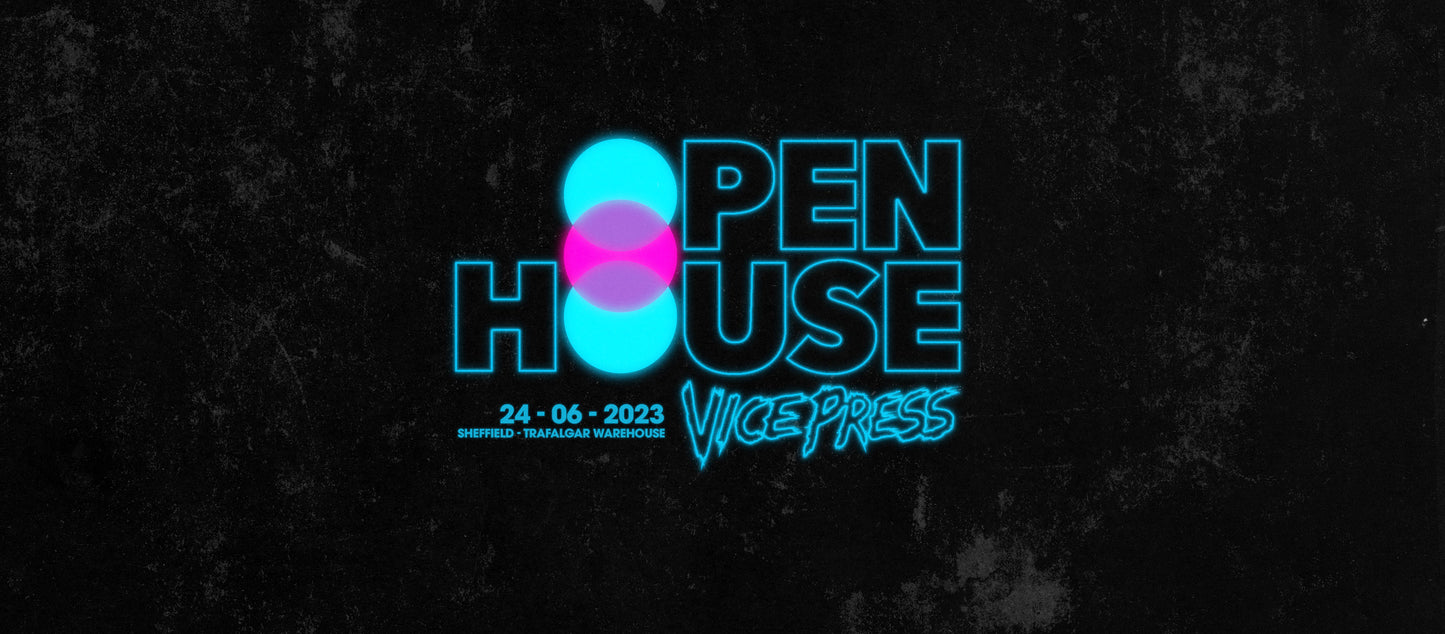 Open House - Poster Convention & Social | Vice Press
