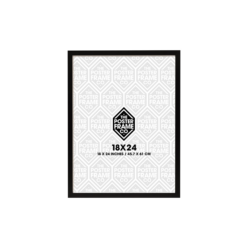 18x24 Inch Premium Poster Frame - Black | Vice Press