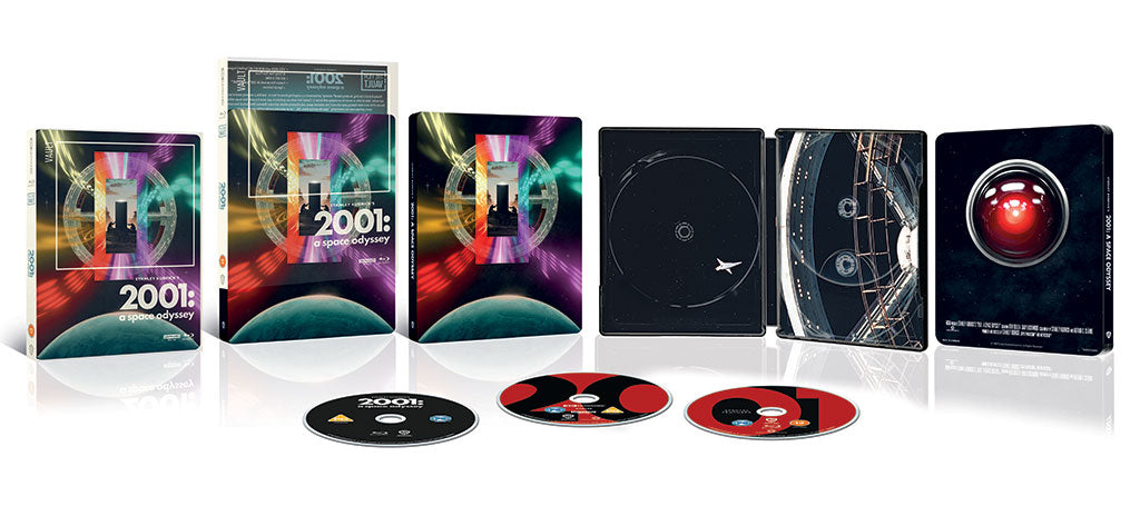 2001: A Space Odyssey - The Film Vault Steelbook & Poster | Vice Press