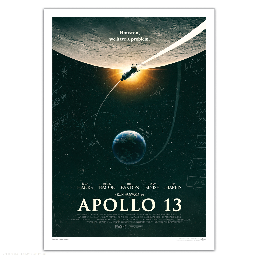 Apollo 13 - The Film Vault Steelbook & Poster | Vice Press