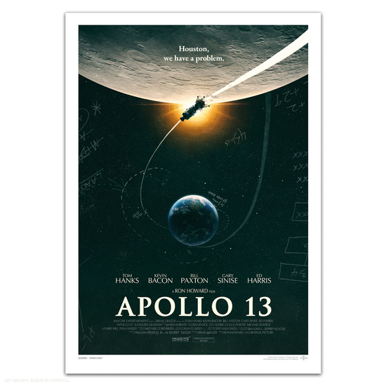 Apollo 13 - The Film Vault Steelbook & Poster | Vice Press