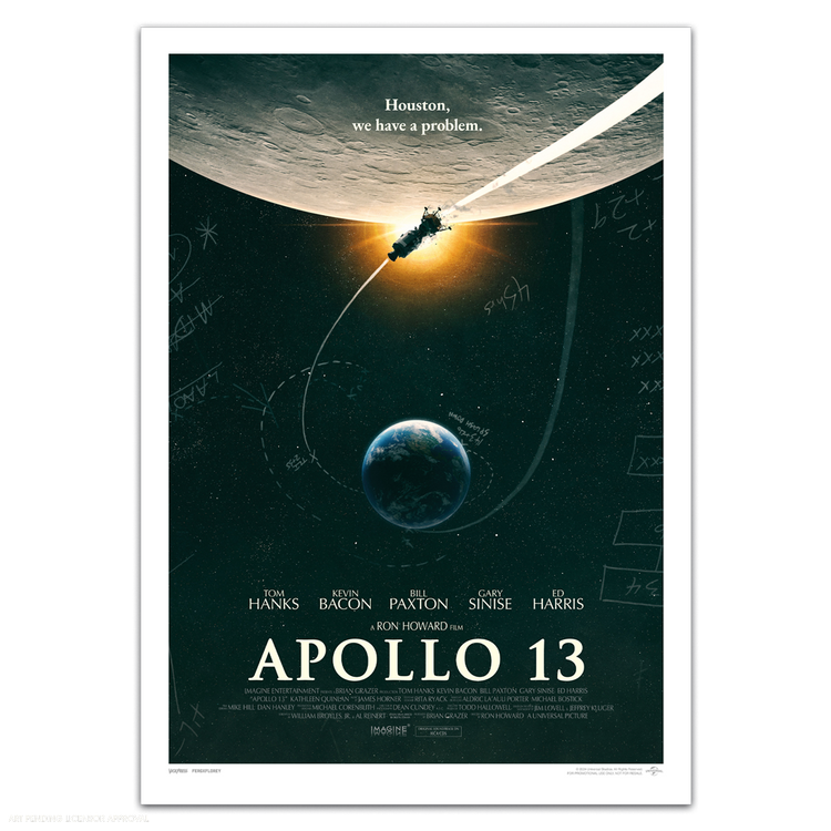 Apollo 13 - The Film Vault Steelbook & Poster | Vice Press