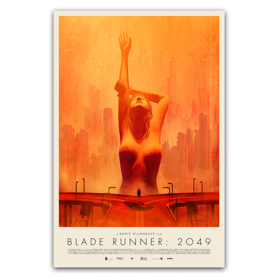 Blade Runner 2049 Movie Poster By Matt Griffin Vice Press