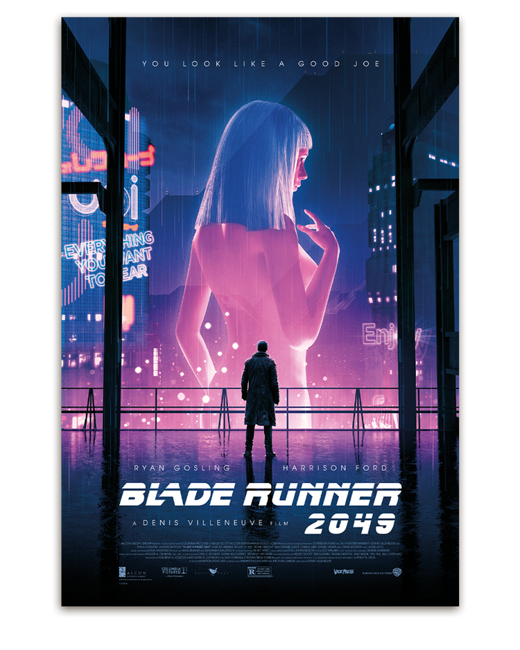 Blade Runner 2049 (One Sheet) By Matt Ferguson | Vice Press