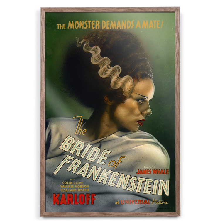 The Bride Of Frankenstein Poster By Greg Staples | Vice Press