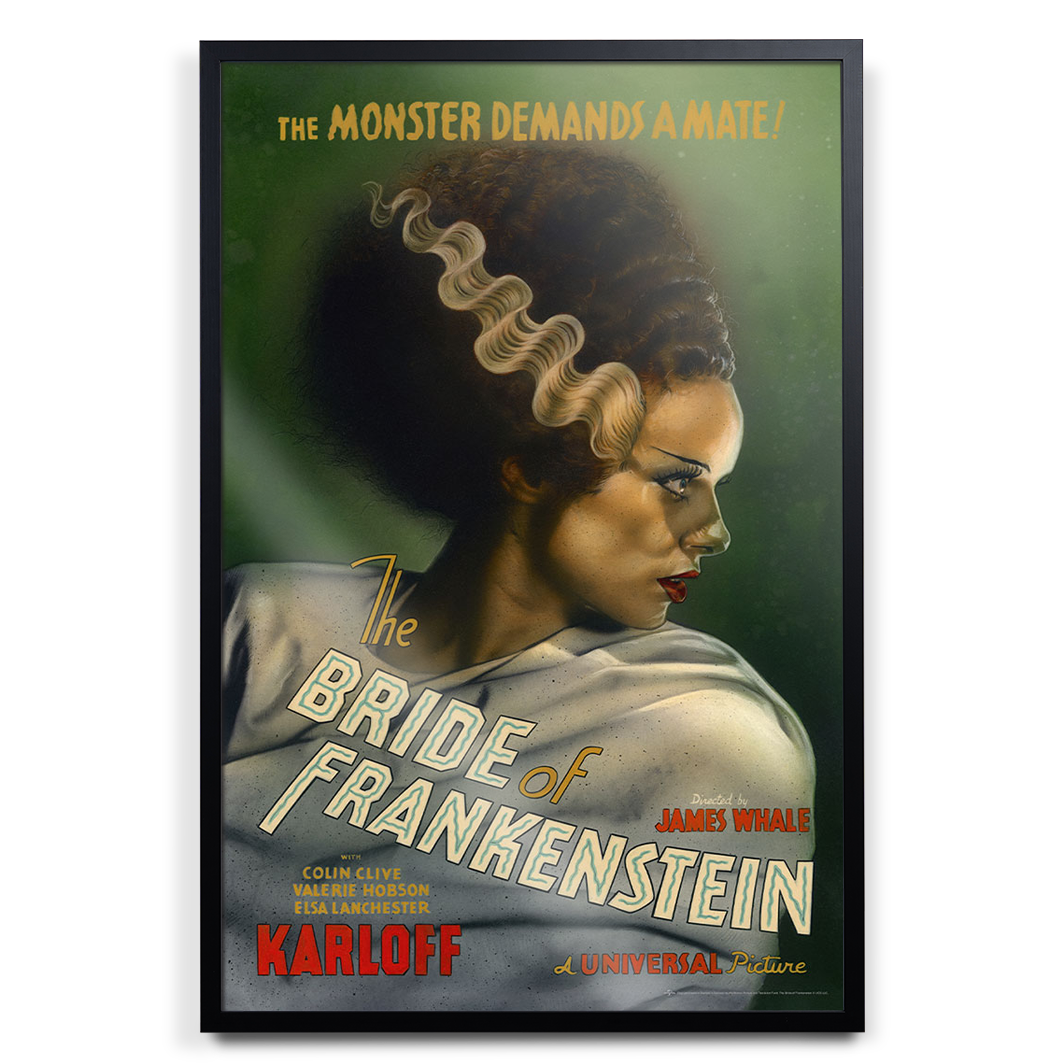 The Bride Of Frankenstein Poster By Greg Staples | Vice Press