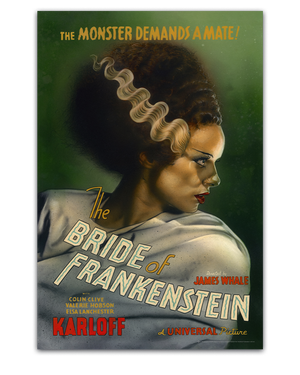 The Bride Of Frankenstein Poster By Greg Staples | Vice Press