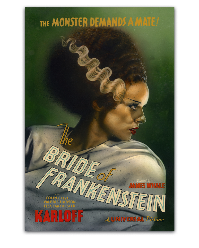 The Bride Of Frankenstein Poster By Greg Staples | Vice Press