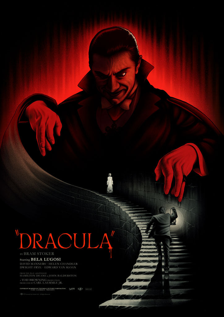 Dracula - Movie Poster By Benedict Woodhead | Vice Press