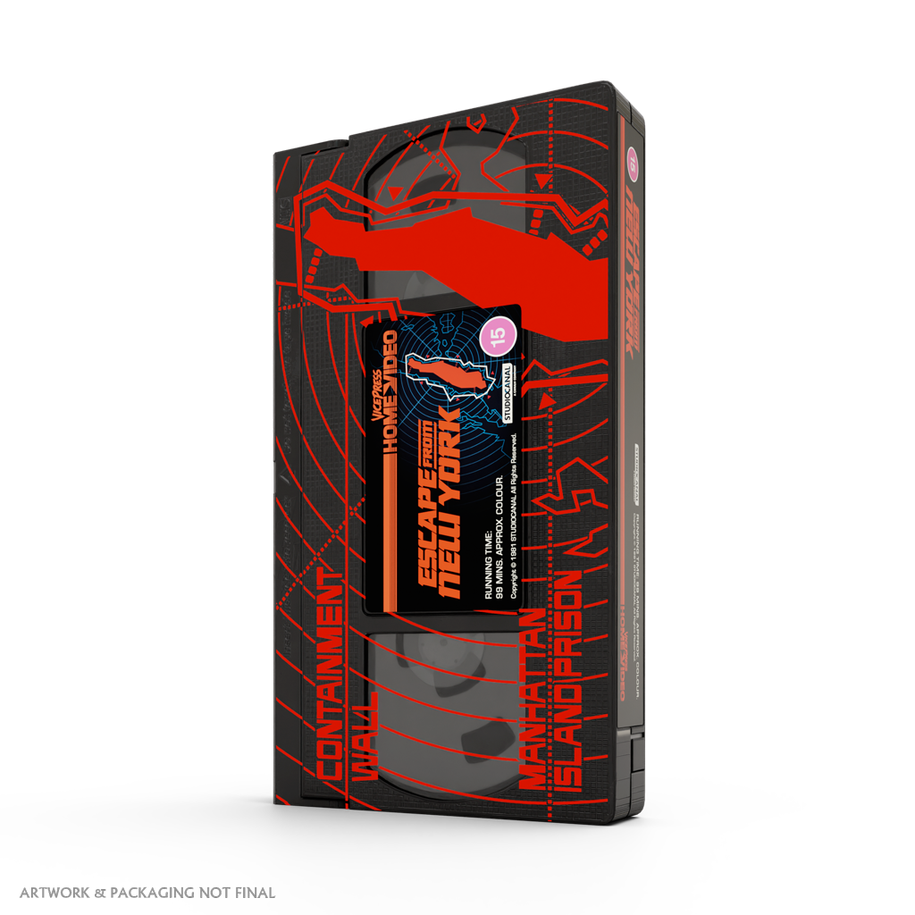 Escape From New York - Slipcase Edition VHS | Vice Press Home Video