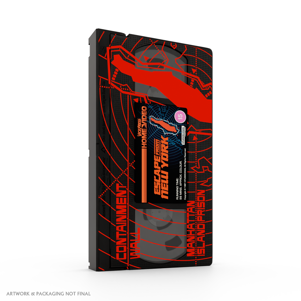 Escape From New York - Slipcase Edition VHS | Vice Press Home Video