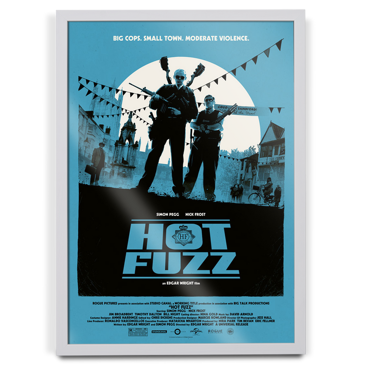 Hot Fuzz (Editions) Poster By Matt Ferguson | Vice Press