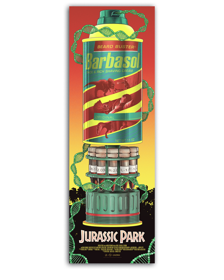 Jurassic Park Poster By Mark Bell | Vice Press