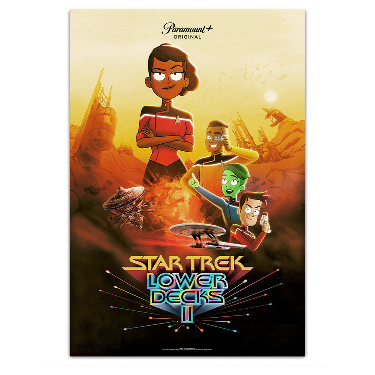 Star Trek: Lower Decks - Season 2 One Sheet Poster | Vice Press