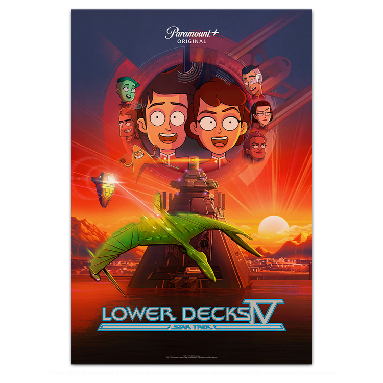 Star Trek: Lower Decks - Season 4 One Sheet Poster | Vice Press