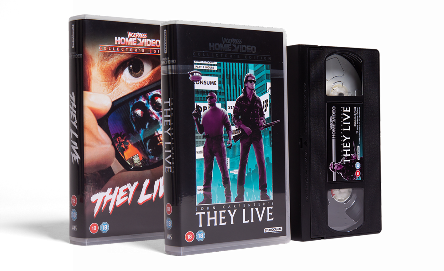 They Live VHS - Collector's Edition VHS | Vice Press Home Video