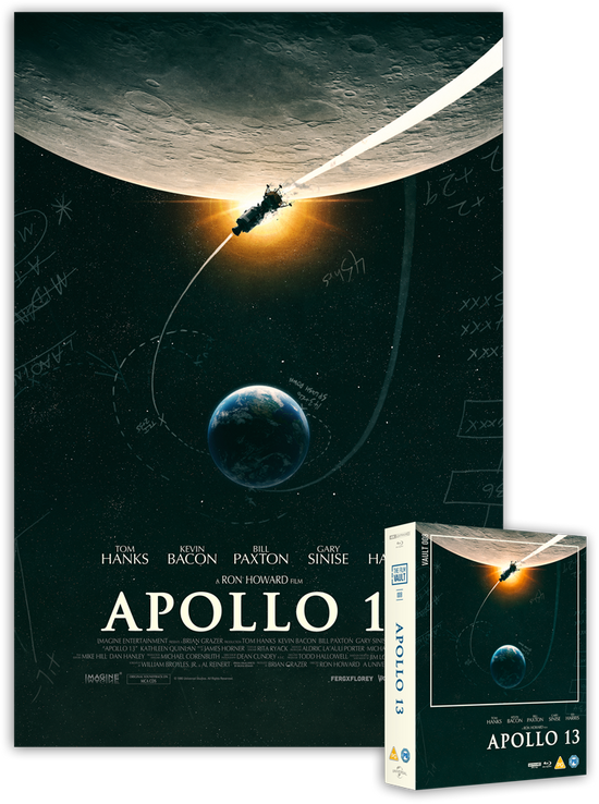 The Film Vault - Apollo 13 4K UHD & Exclusive Poster | Vice Press
