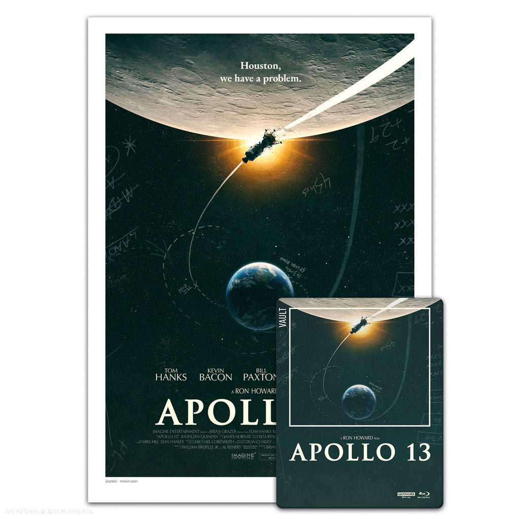 Apollo 13 - The Film Vault Steelbook & Poster | Vice Press