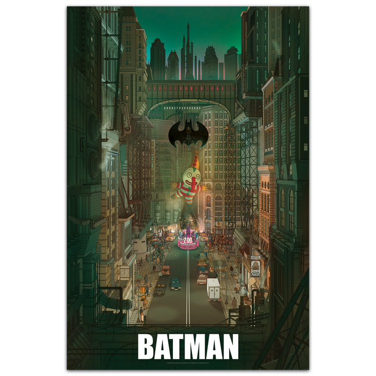 Batman (1989) - Variant Movie Poster by Doug John Miller | Vice Press