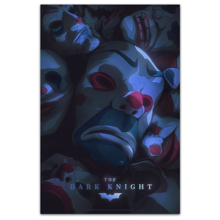 The Dark Knight - Movie Poster By Dániel Taylor | Vice Press