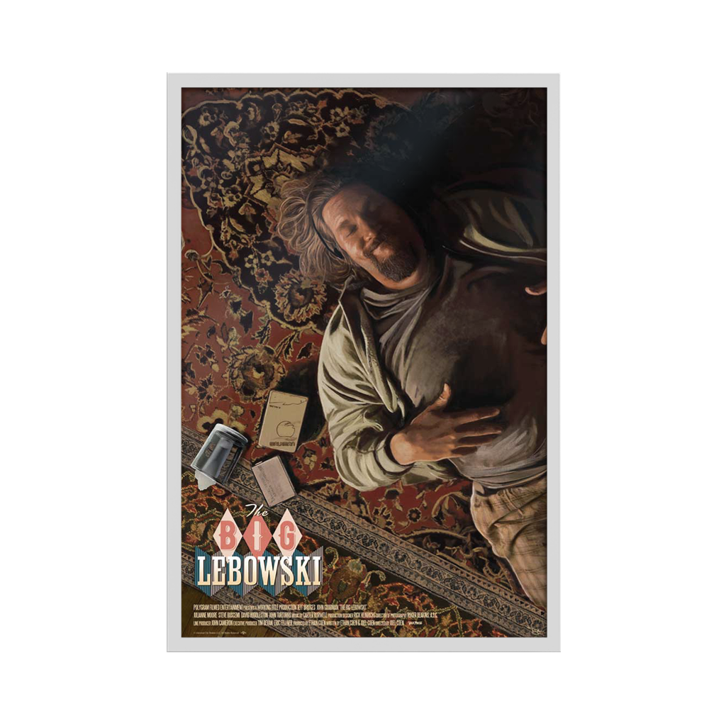 The Big Lebowski - Movie Poster By Dave O'Flanagan | Vice Press