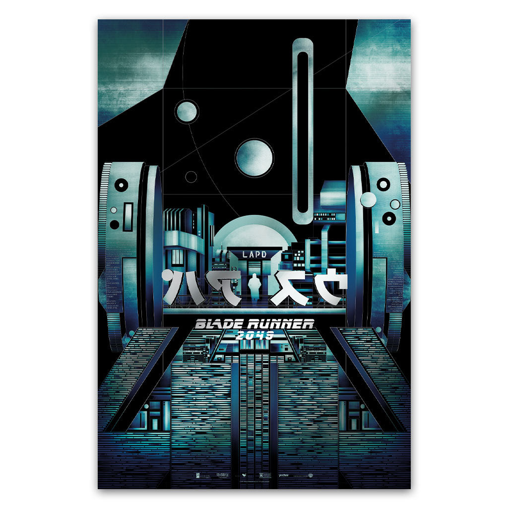 Blade Runner 2049 (Foil) - Movie Poster By Nada Maktari | Vice Press