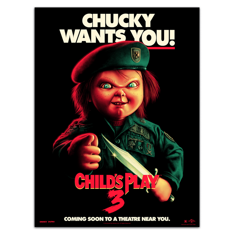 Child's Play 3 Poster By Matt Ryan Tobin | Vice Press