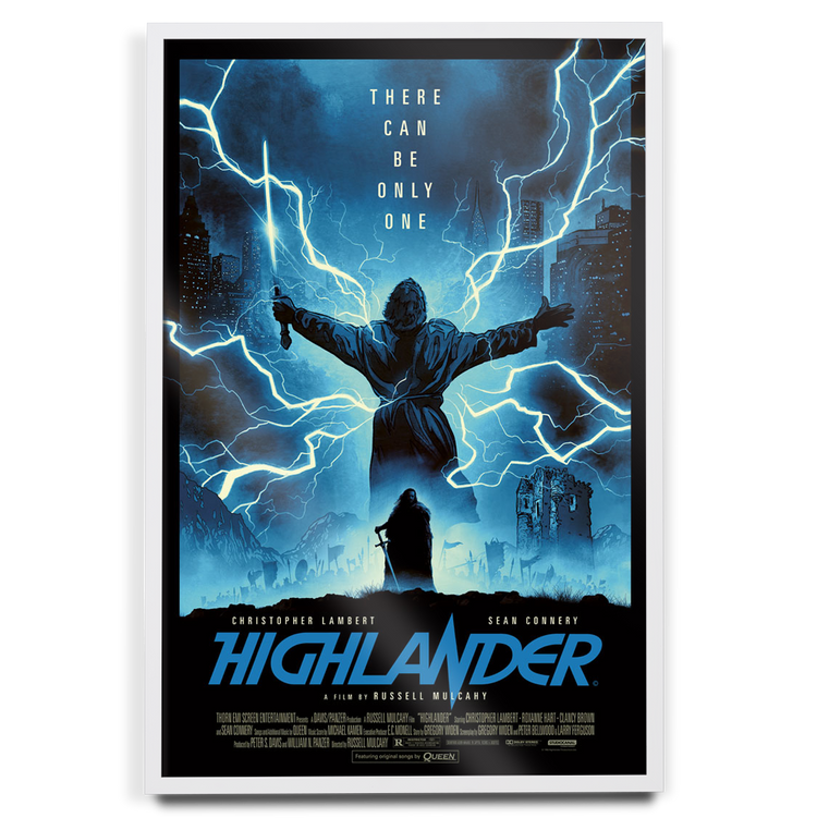 Highlander Movie Poster By Matt Griffin | Vice Press