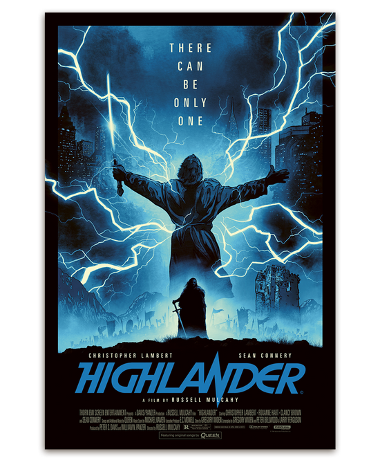 Highlander Movie Poster By Matt Griffin | Vice Press
