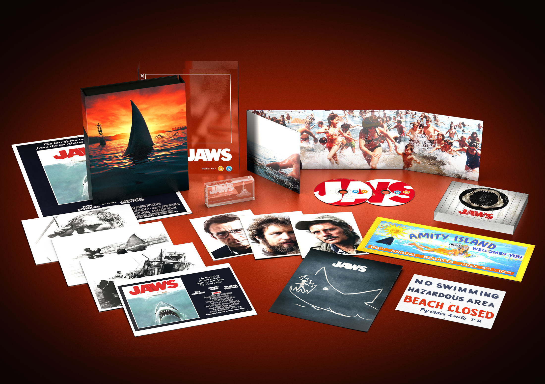 The Film Vault - Jaws 4K UHD & Exclusive Poster | Vice Press