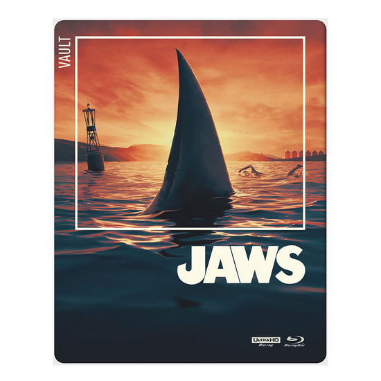 Jaws - The Film Vault Steelbook & Poster | Vice Press