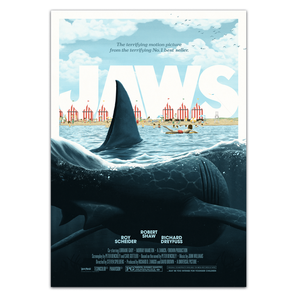 Jaws - Movie Posters & Art Prints | Vice Press