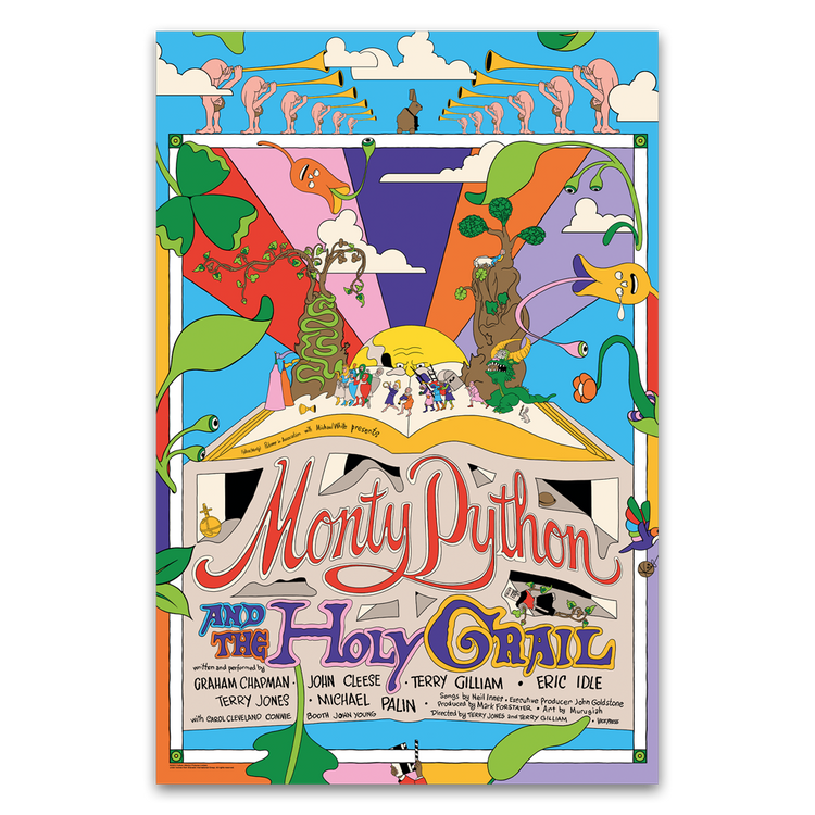 Monty Python & The Holy Grail - Poster by Murugiah | Vice Press