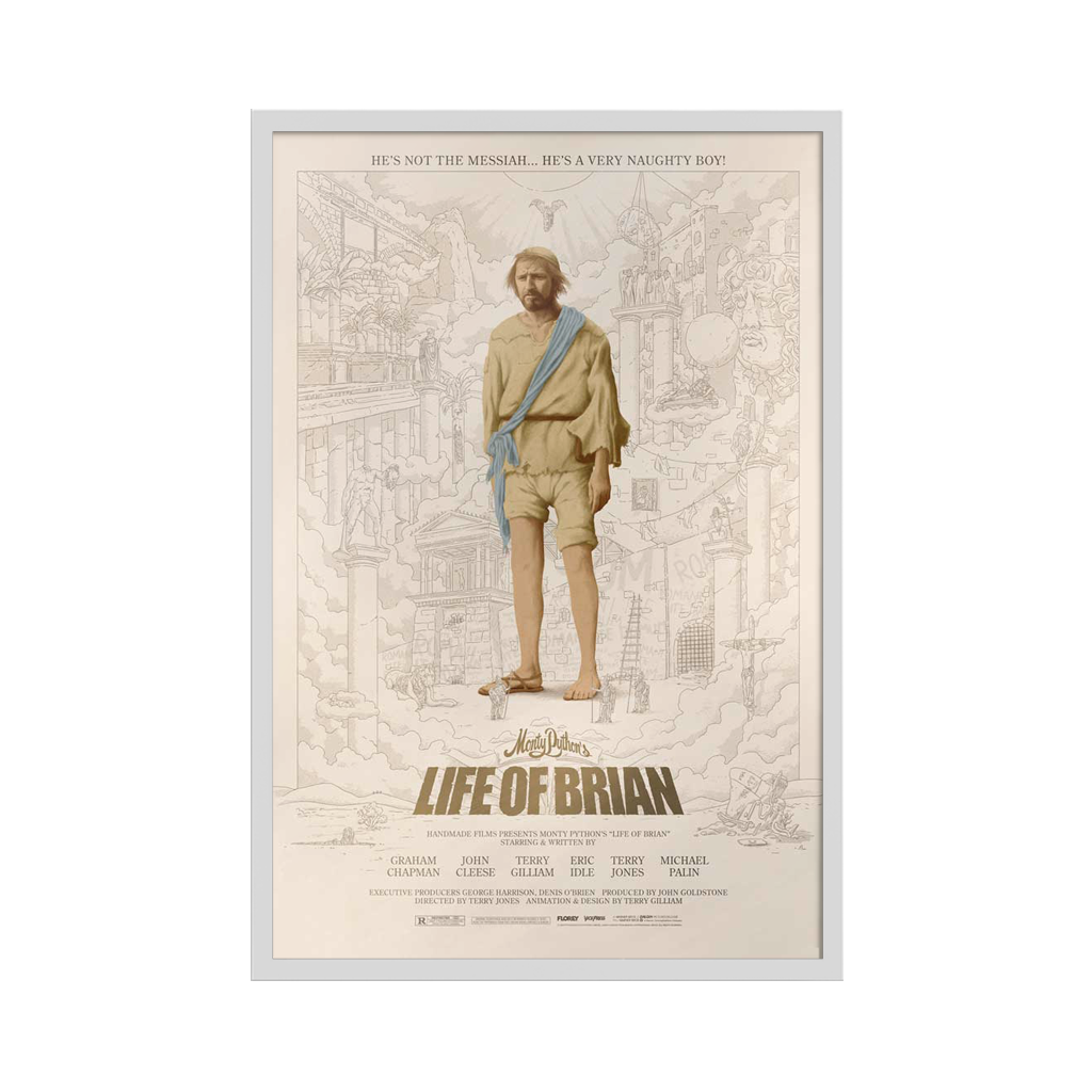 Monty Pythons Life Of Brian Poster By Florey Vice Press