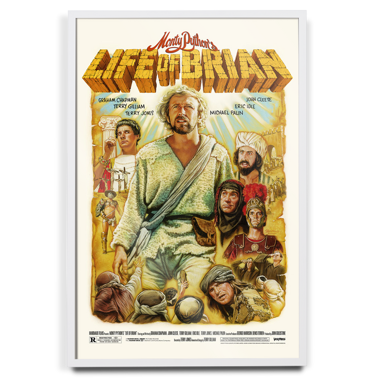Monty Python's Life Of Brian Poster By Roger Motzkus | Vice Press