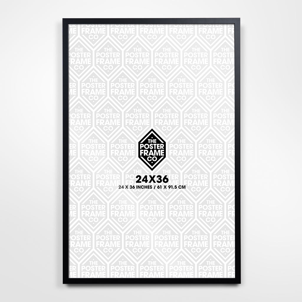 24x36 Inch Premium Poster Frame - Black | Vice Press