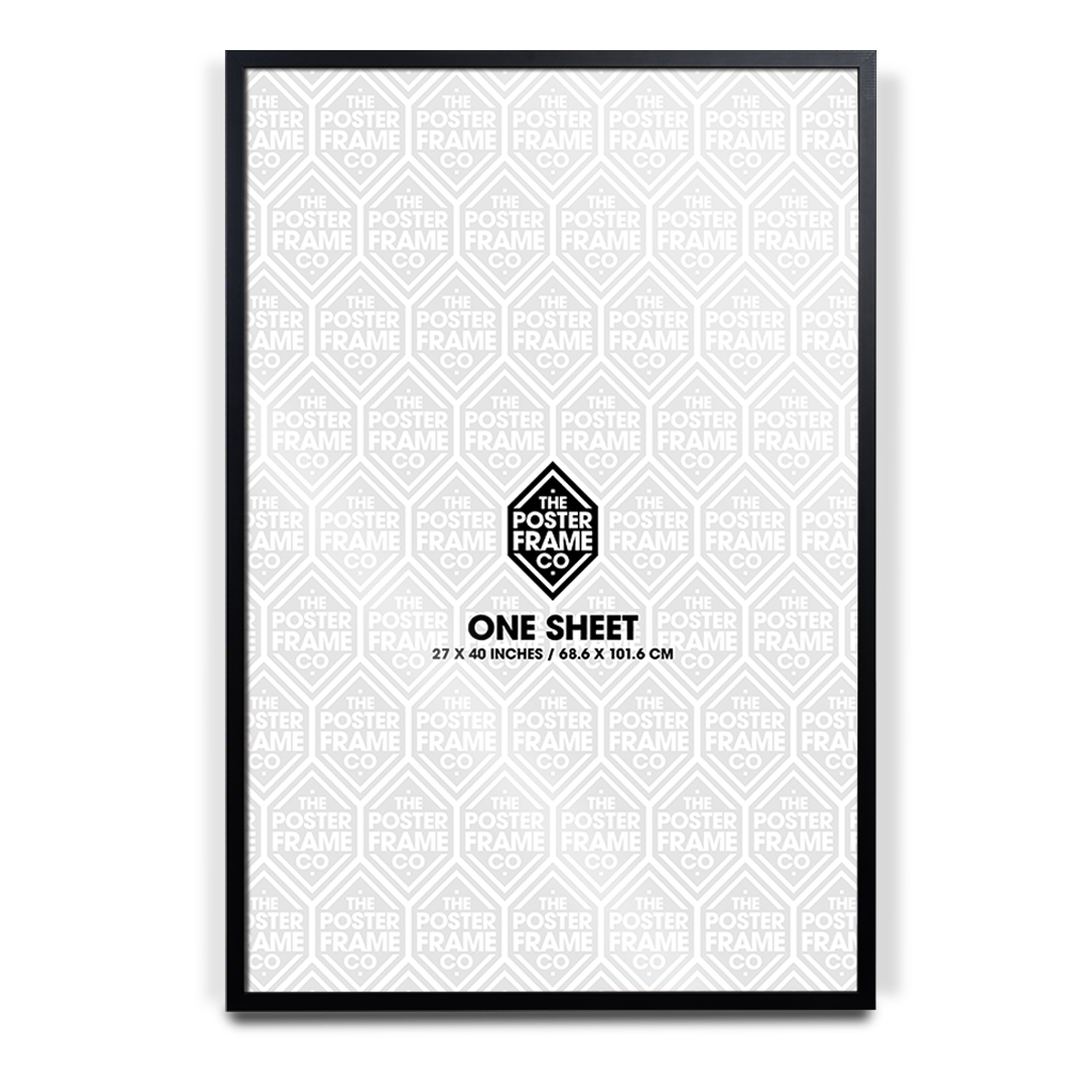 One Sheet (27x40 Inch) Premium Poster Frame - Black | Vice Press