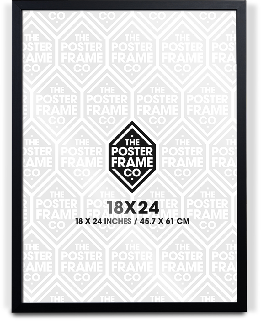 18x24 Inch Premium Poster Frame - Black | Vice Press