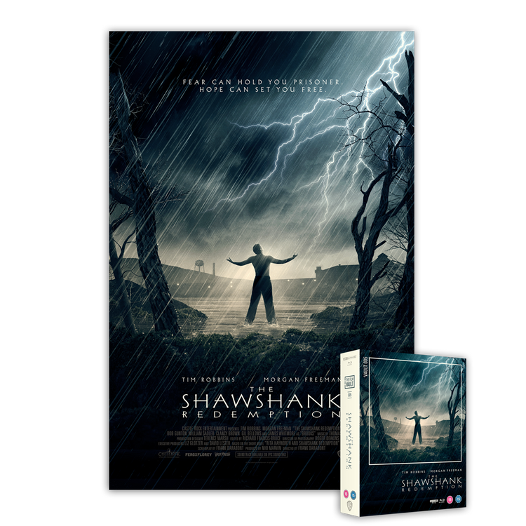 The Film Vault - The Shawshank Redemption 4K UHD & Poster | Vice Press