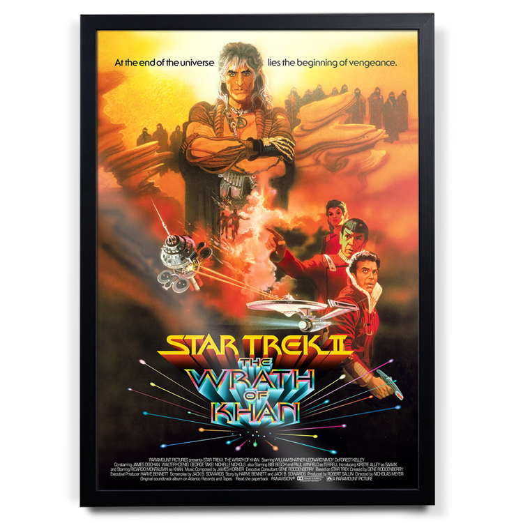 Star Trek II: The Wrath Of Khan - Editions Movie Poster | Vice Press