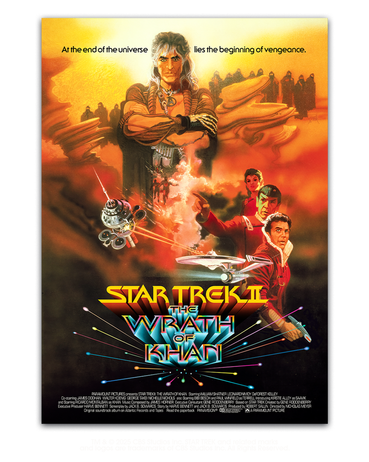 Star Trek II: The Wrath Of Khan - Editions Movie Poster | Vice Press