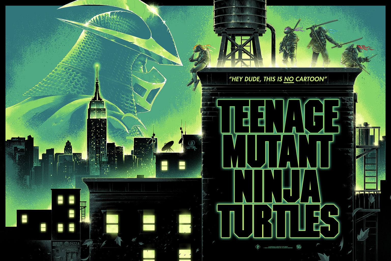 Teenage Mutant Ninja Turtles - Movie Poster | Vice Press