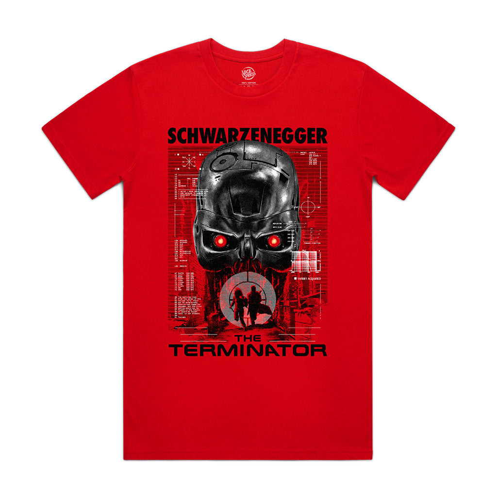 The Terminator 40th Anniversary T-Shirt By Florey | Vice Press
