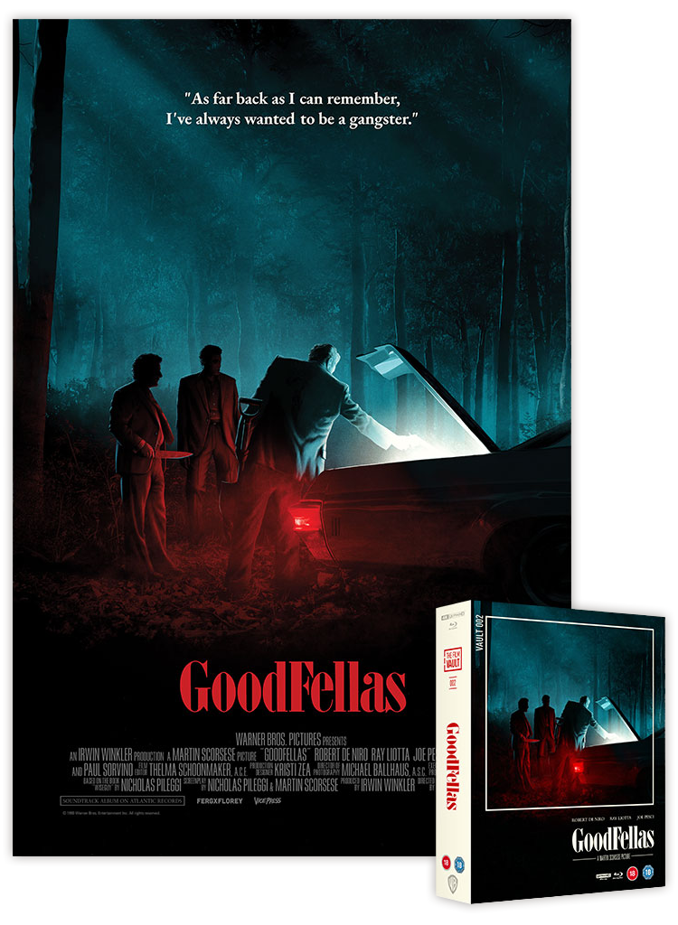 The Film Vault - Goodfellas 4K UHD & Exclusive Poster | Vice Press