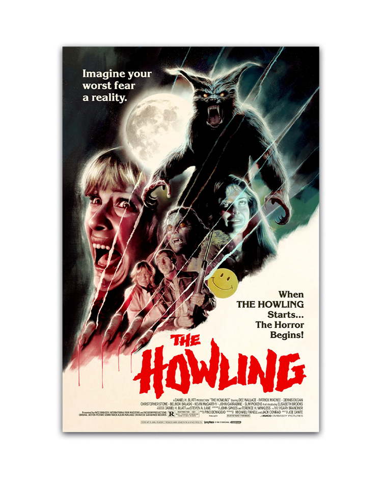 The Howling Movie Poster By John J. Pearson | Vice Press